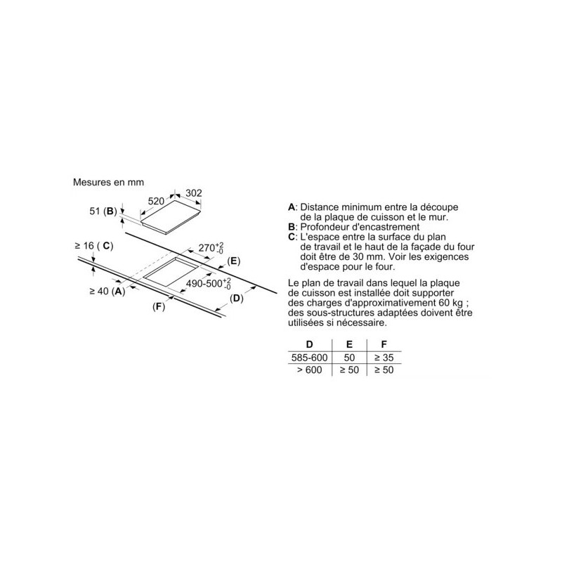 Domino induction 2 Foyers SIEMENS EH375FBB1E | Ménachoc